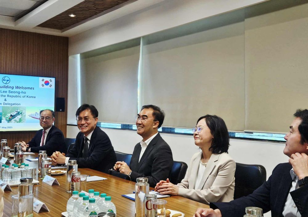 Ambassador Lee visits L&T Kattupalli Shipyard near Chennai (May 9) 상세보기 ...